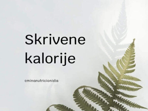Skrivene kalorije - Mina Simonović